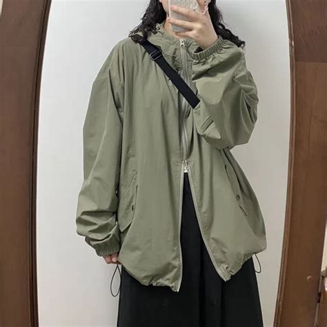 5color남여공용 그루밍 후드 바람막이투웨이지퍼키무엔드2