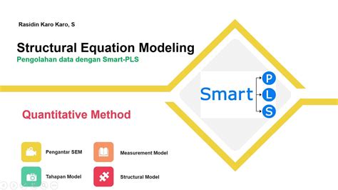 Structural Equation Modeling Sem Pengolahan Data Dengan Smart Pls Youtube