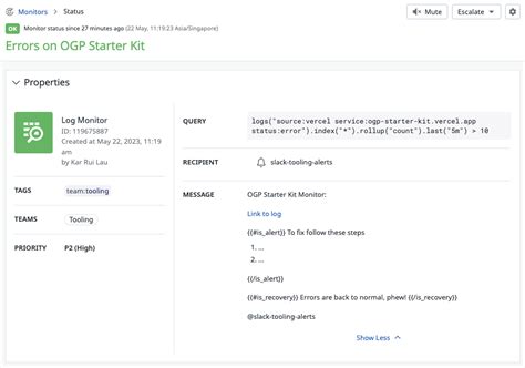 logging and monitoring starter kit
