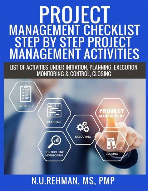 Buy Project Management Checklist Step By Step Project Management Activities List Of Activities