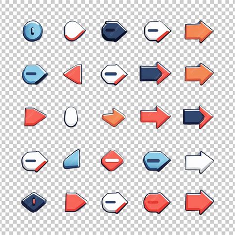 Premium Psd Computer Mouse Click Cursor Arrow Icon Set And Loading