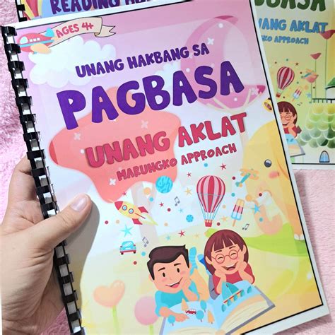 Unang Hakbang Sa Pagbasa Reading For Beginners Ringbind Workbook A4 Size Lazada Ph