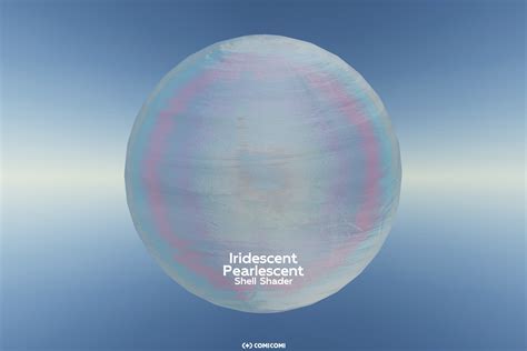 【released】iridescent Pearlescent Shell Shader Shader And Textures