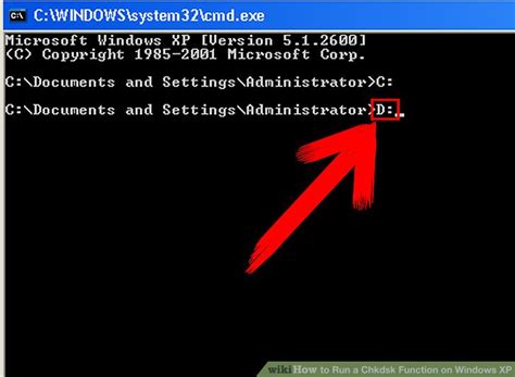 How To Run A Chkdsk Function On Windows XP Steps