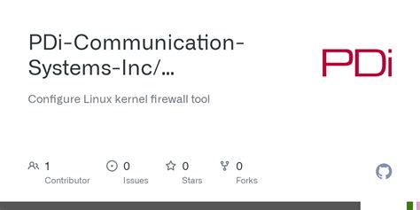 GitHub PDi Communication Systems Inc Lollipop External Iptables