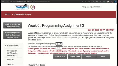 Nptel Programming In Java Week 6 Programming Assignment 1 To 5 2023