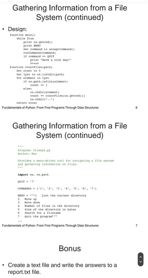 Gathering Information From A File System Request