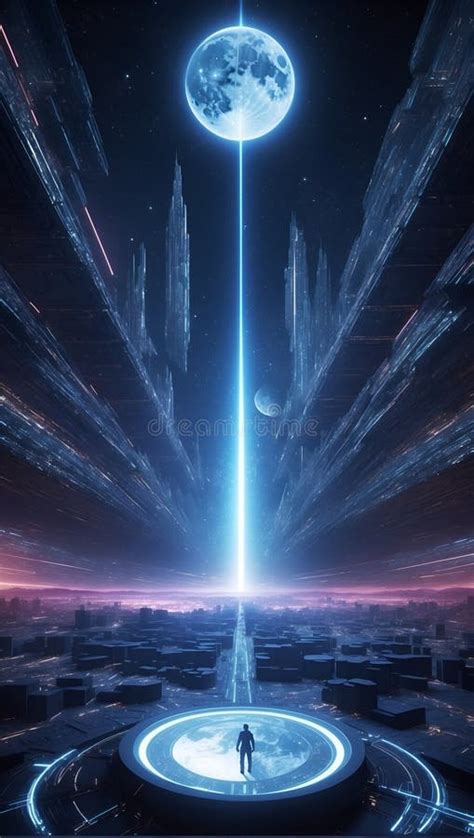Tomorrow S DataEclipse Pinnacle: QuantumQuotient Ascendancy. AI Generate Stock Illustration ...