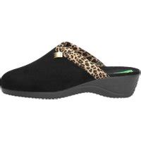 Alberola - Dames Pantoffels - Zwart - Womentoday.nl