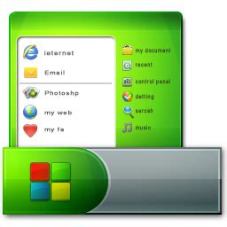 Menu Start Taskbar Icon