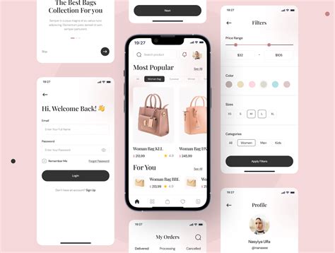 Shoppers E Commerce App Ui Kit Ui Kits — Ui Custom