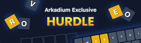 Word Hurdle Game Play Todays Hurdle Online For Free Arkadium