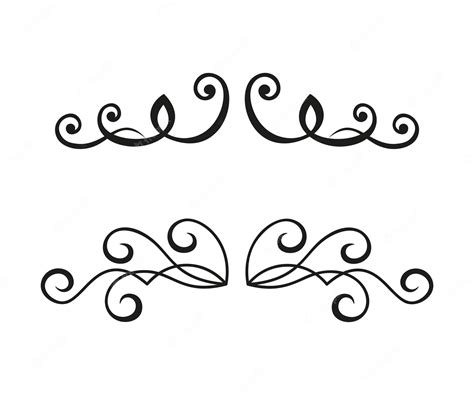 Premium Vector Set Of Vignettes