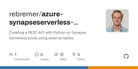 Github Rebremerazure Synapseserverless Python Rest Api Creating A