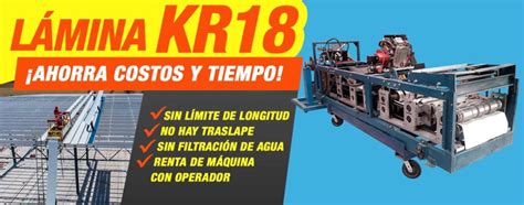Perfil Lámina Kr 18