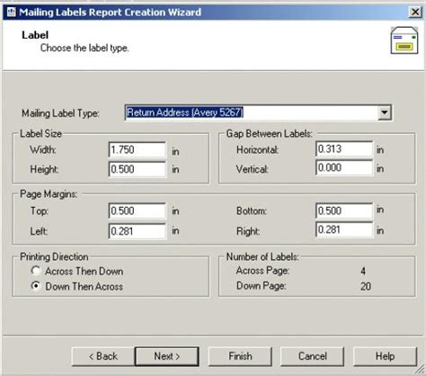 How To Create Mailing Labels With Crystal Reports