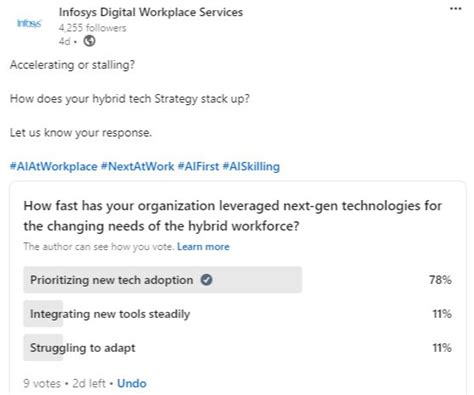 Merlin Rajesh On Linkedin Infosys Digital Workplace Services On Linkedin Aiatworkplace