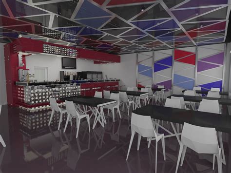 Разработка дизайн проекта интерьера кафе On Behance