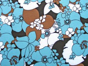 Blue And Brown Flowers Arrangement