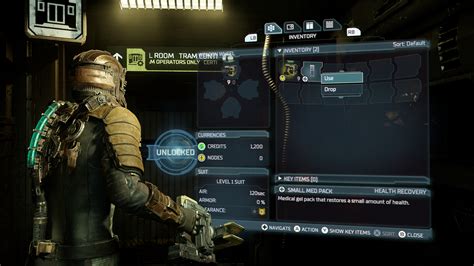 dead space 2023 game ui database