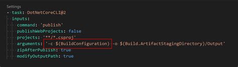 Asp Net Core Why Is DotNetCoreCLI Only Building Debug Builds Stack Overflow
