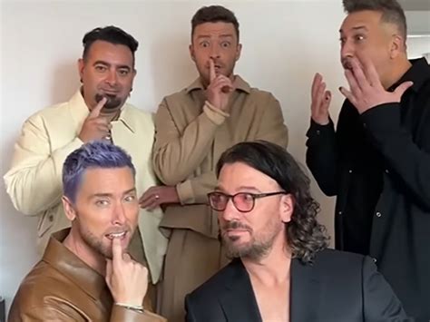 Nsync Continues Teasing Fans Launches Tiktok With Hilariously Awkward