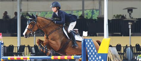 Addison Piper Builds A Strong Base For A Great Future In Jumping Wellington The Magazine BLOG