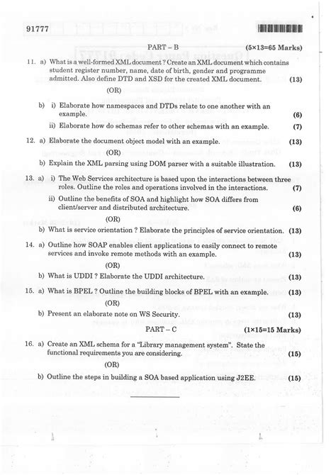 Anna University It 6801 Service Oriented Architecture For Computer Science And Engineering