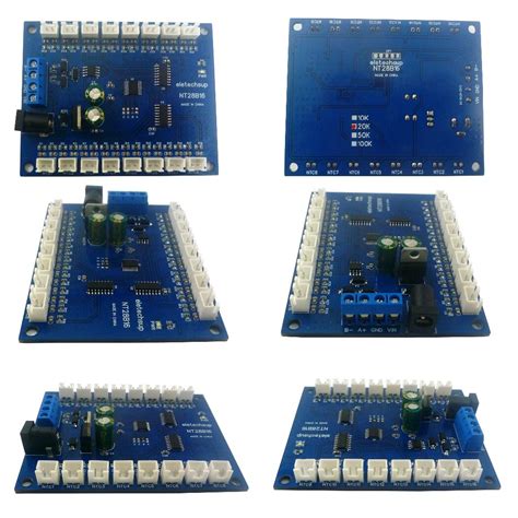 NT B TB Ch RS Temperature Data Logger With Modbus RTU NTC Sensor Module Board
