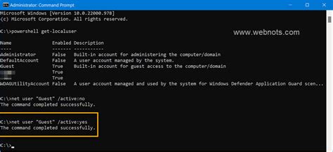 how to disable user accounts in windows 11 webnots