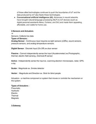 IoT Notes Syllabus Pdf Internet Computing
