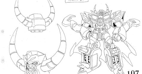 Unicron Model Sheets