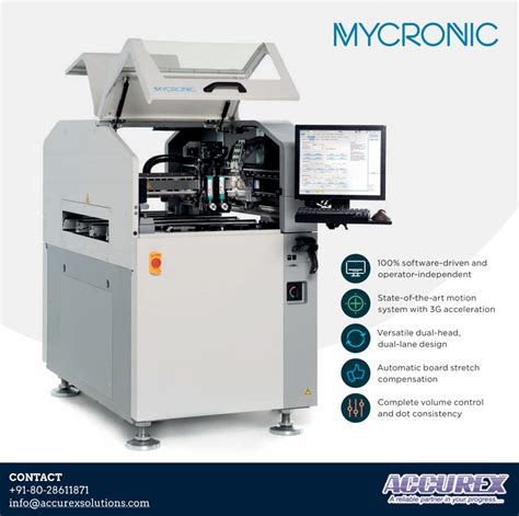 Accurexsolutions Mycronic My700 Jetprinting Electronicsassembly