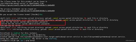 在linux操作系统上安装sqlserverlinux安装sqlserver Csdn博客