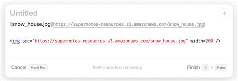 How To Custom Image Sizes Community Support Supernotes Community