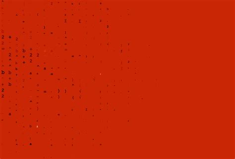 Light Red Vector Pattern With Arithmetic Signs 13399956 Vector Art At Vecteezy