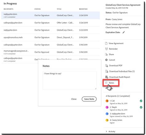 Add A Note To A Signing Transaction