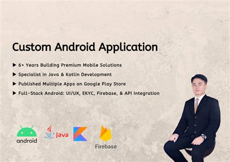 Do android development app using java or kotlin by Vincent_vnct | Fiverr