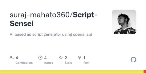 GitHub Suraj Mahato Script Sensei