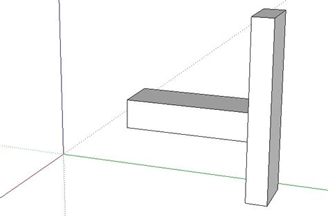 SketchUP How To To Resize Only One Dimension Of The Model And Leave Others As Is Graphic