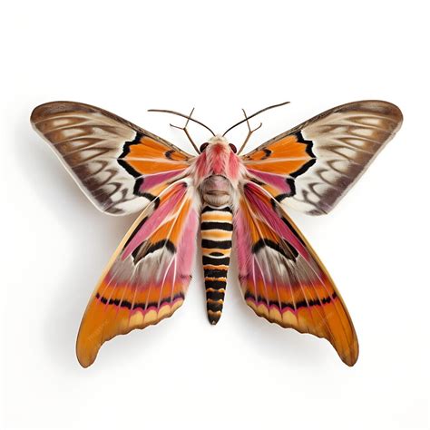 Premium Ai Image Pandora Sphinx Moth Highlighting Its Olivecolored On