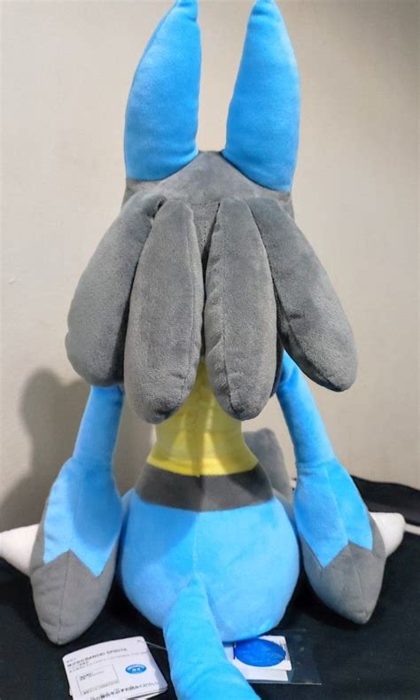 Big Lucario Plush Hobbies And Toys Toys And Games On Carousell