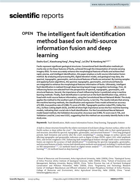 (PDF) The intelligent fault identification method based on multi-source ...