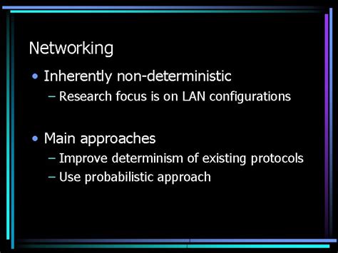 An Overview Of Distributed Real Time Systems Research