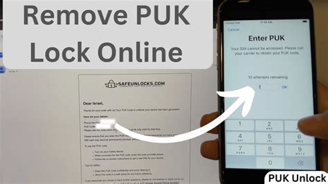 Sim Locked By Puk Code Remove Puk Code And Unlock Your Sim Card Online Youtube