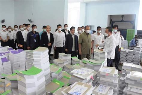 គ ជ ប បោះពុម្ពសន្លឹកឆ្នោតជាង១៣លានសន្លឹក សម្រាប់ការបោះឆ្នោតអាណត្តិទី៧ សុីសុីថាមស៍