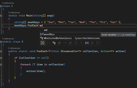 Generic Extension Does Not Have Lambda Intellisense · Issue 33469