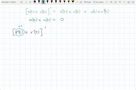 SOLVED Show that if r is a vector function such that 𝐫 exists then d d t 𝐫 t 𝐫 t 𝐫