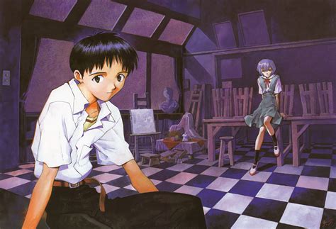 Neon Genesis Evangelion Yoshiyuki Sadamoto Image By Yoshiyuki Sadamoto Zerochan