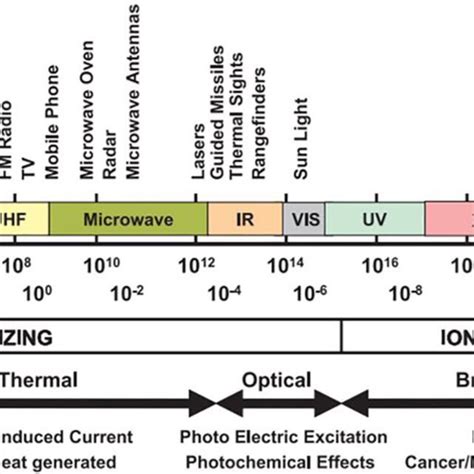 Electromagnetic Spectrum And EM Wave Applications And Effects Download Scientific Diagram
